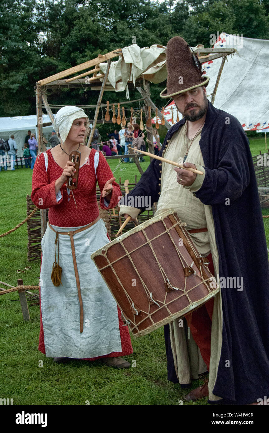 A Medieval re-enactment day in Lanark Stock Photo - Alamy