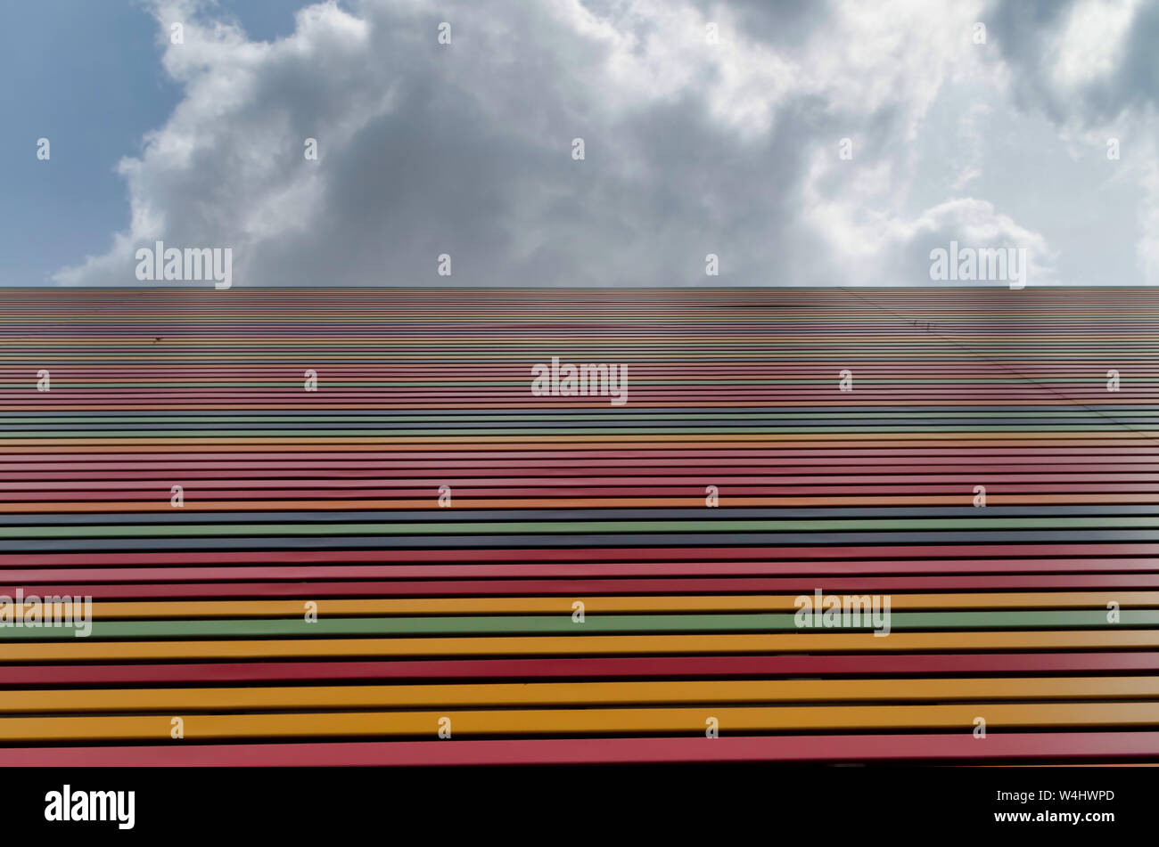 Multi colored facade hi-res stock photography and images - Alamy