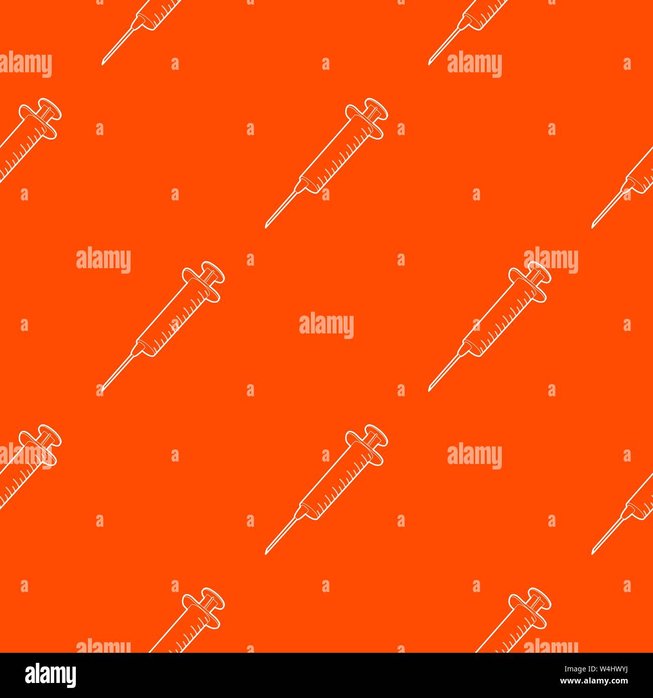 Syringe pattern vector orange Stock Vector Image & Art - Alamy