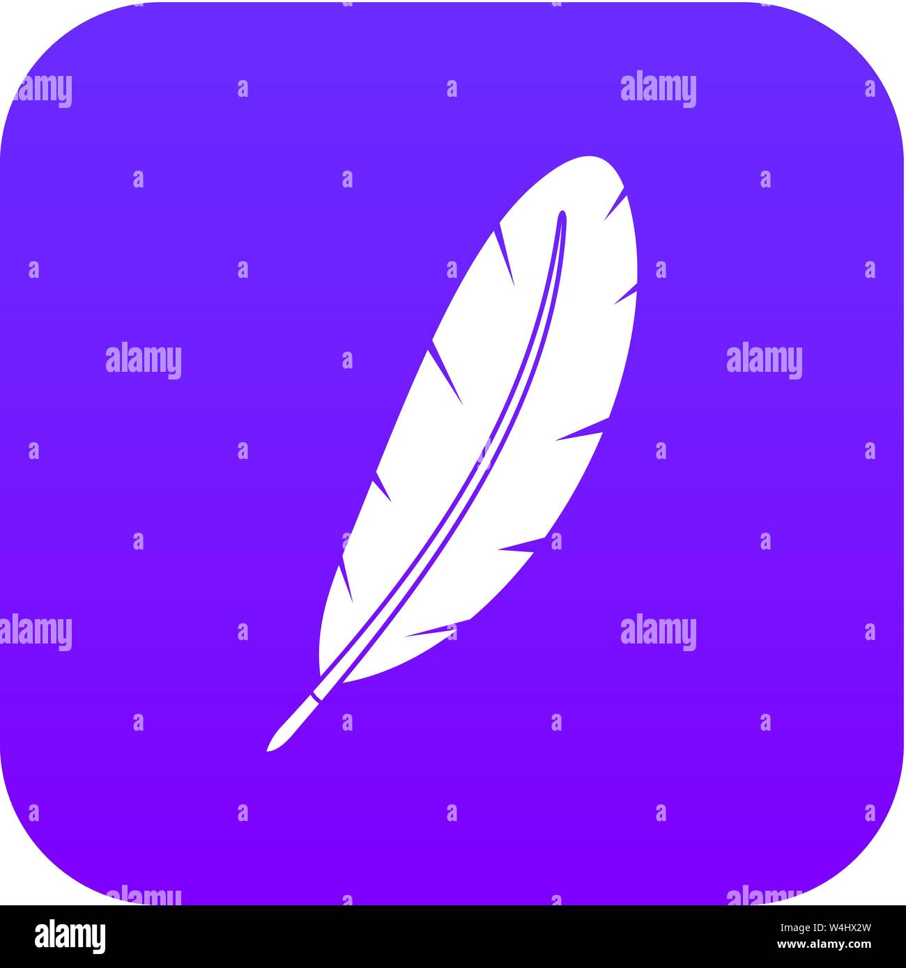 Single purple bird wing Cut Out Stock Images & Pictures - Alamy