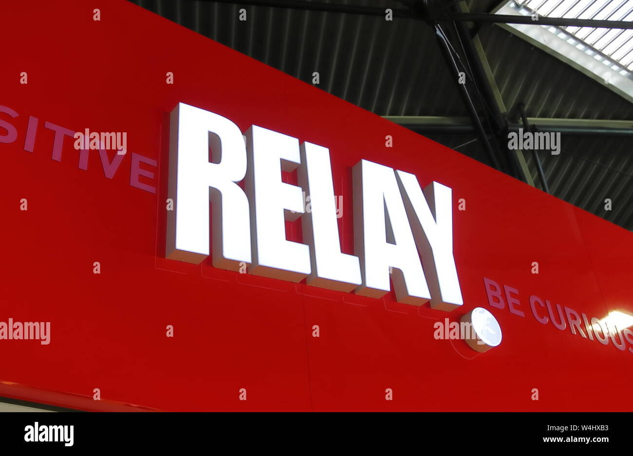 Relay convenience store France Stock Photo - Alamy