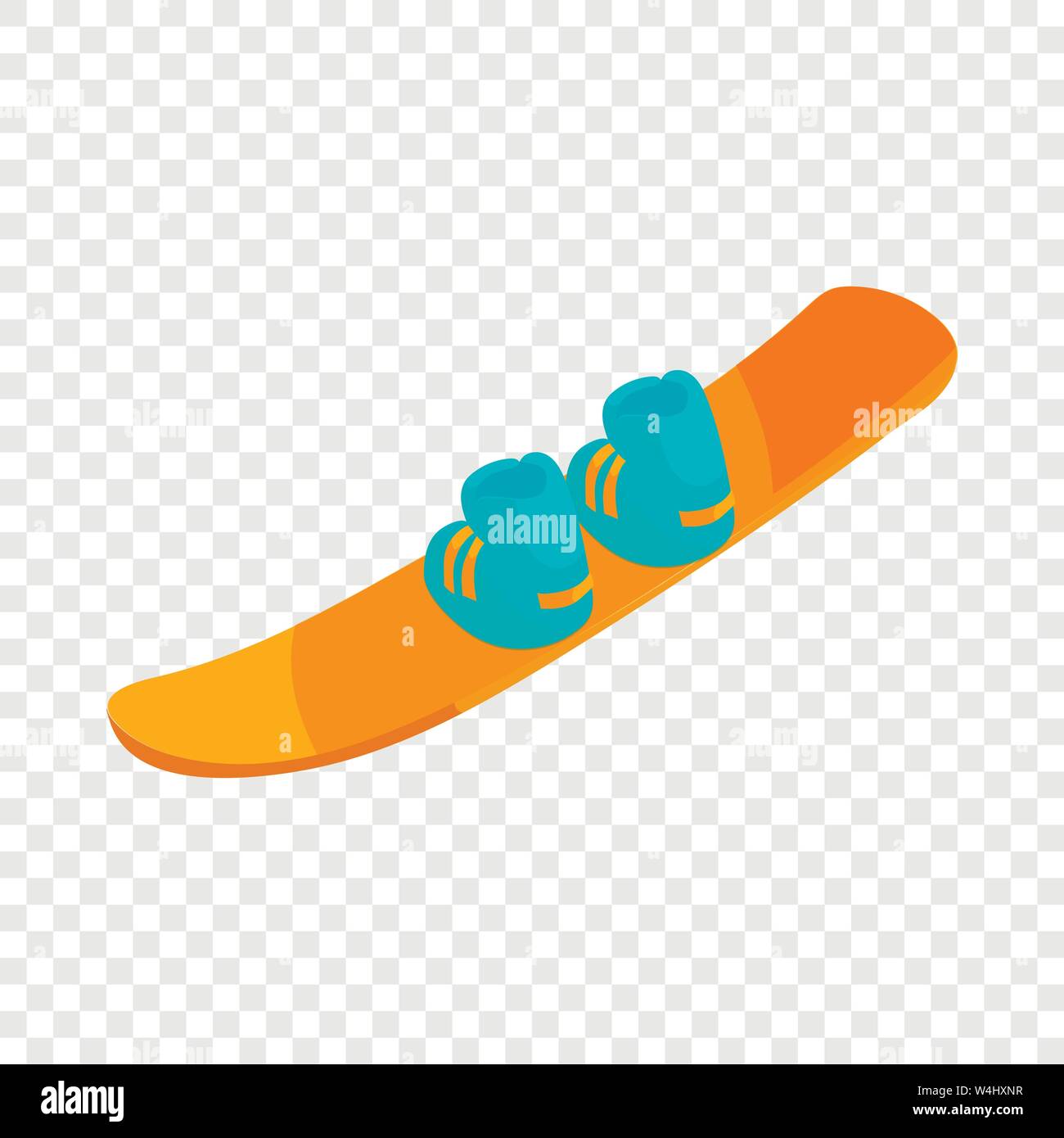 Snowboard icon, cartoon style Stock Vector Image & Art - Alamy