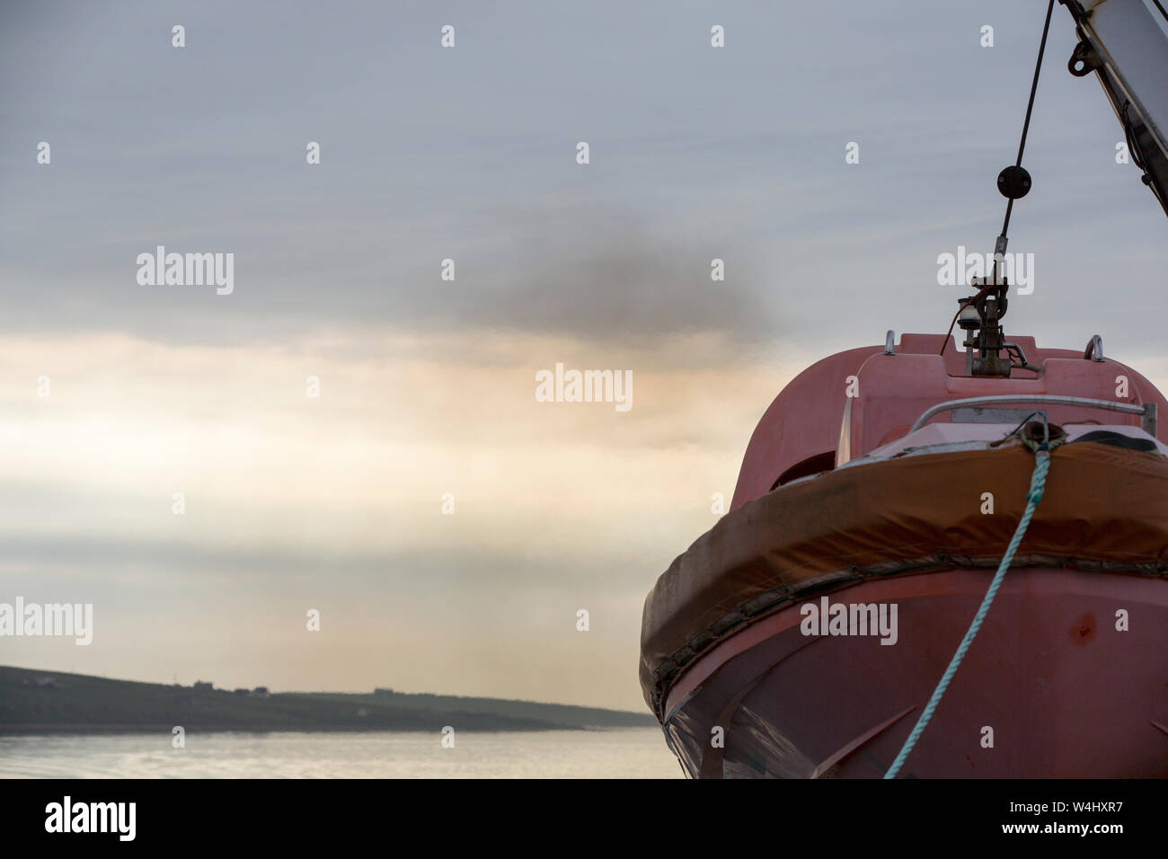 Emissions from the Gills Bay, St Margarets Hope car ferry between ...