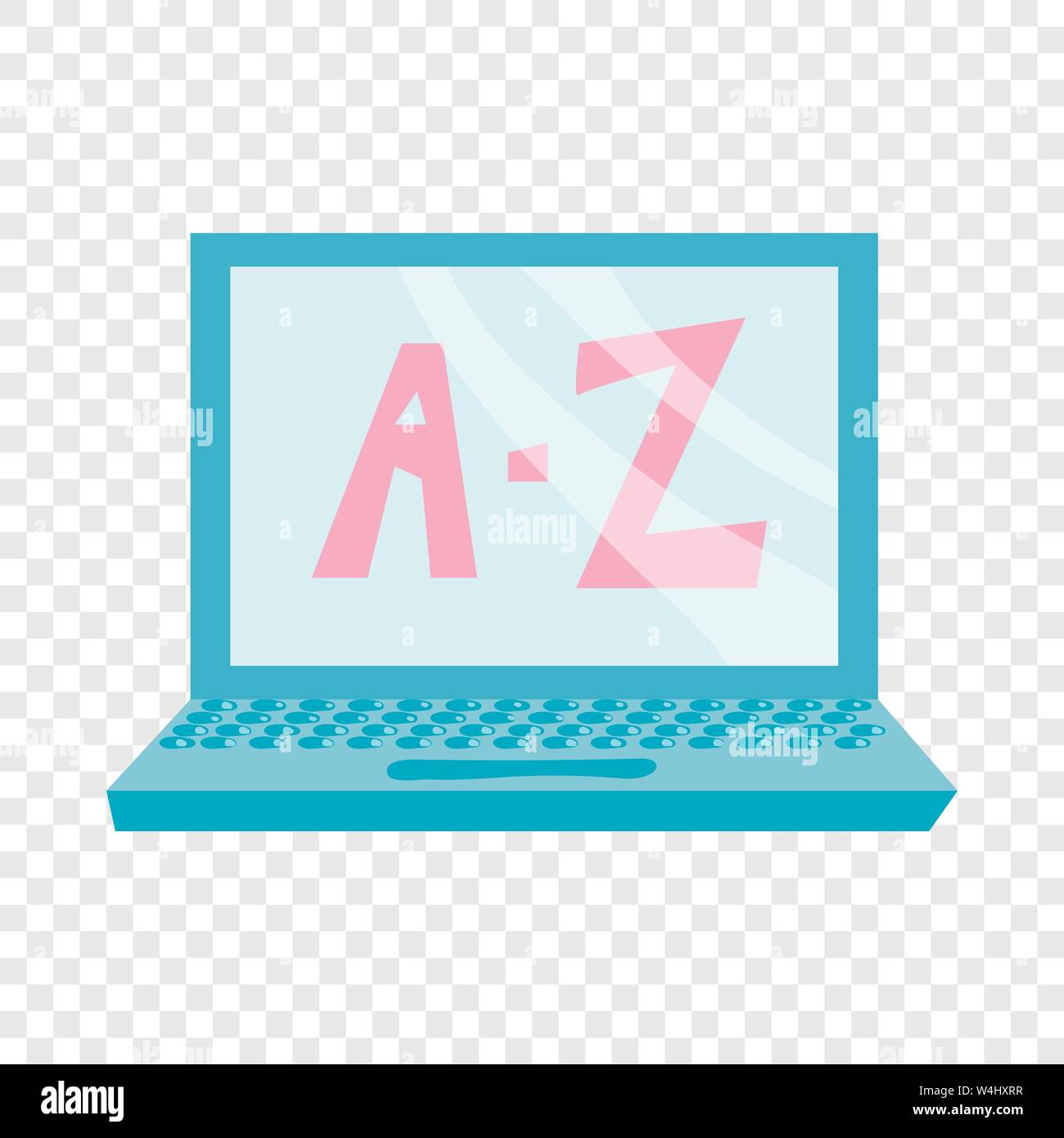 A Z computer icon, cartoon style Stock Vector Image & Art - Alamy