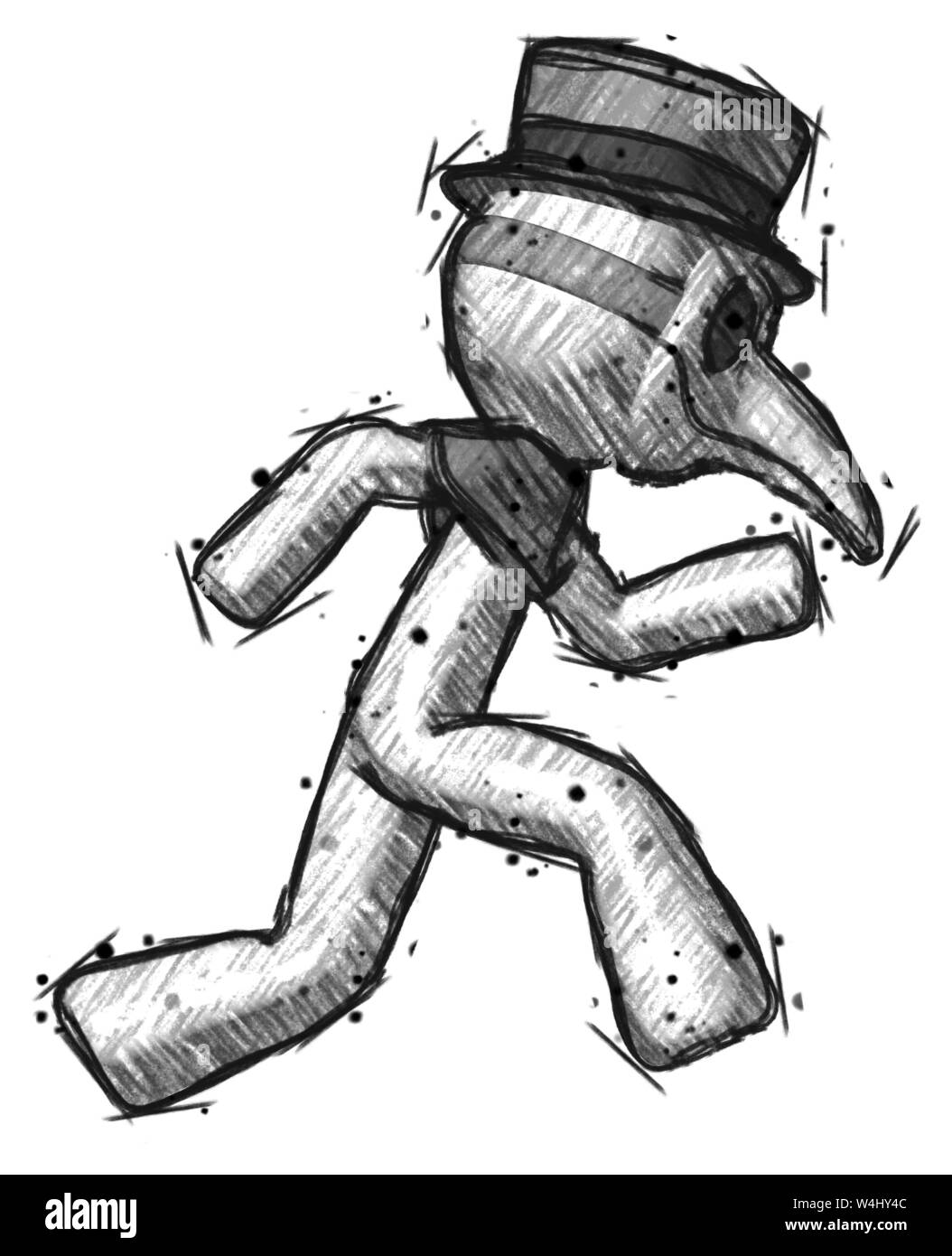 Doctor running Black and White Stock Photos & Images - Alamy