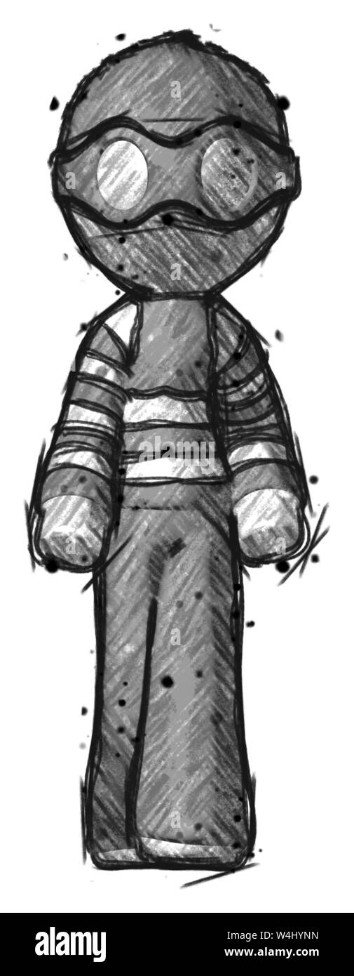 Striding front Black and White Stock Photos & Images - Alamy