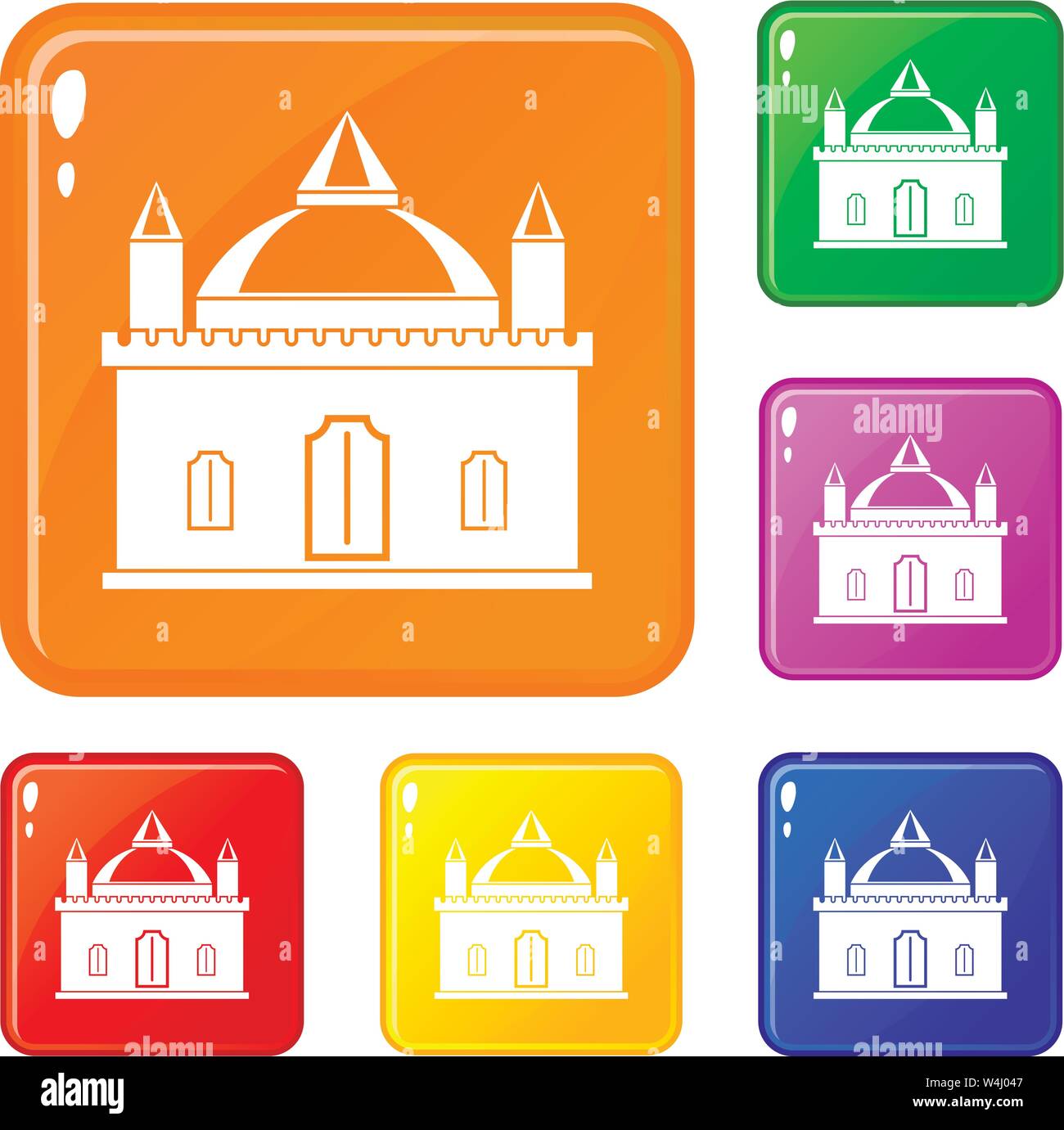 Royal residence tourism Stock Vector Images - Alamy