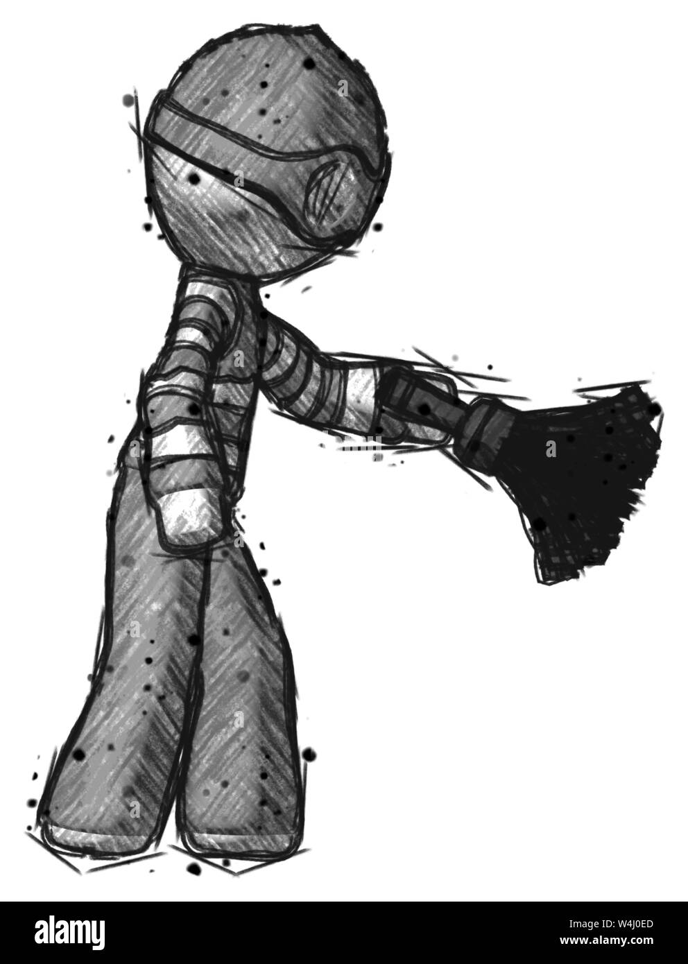 Dusting drawing hi-res stock photography and images - Alamy