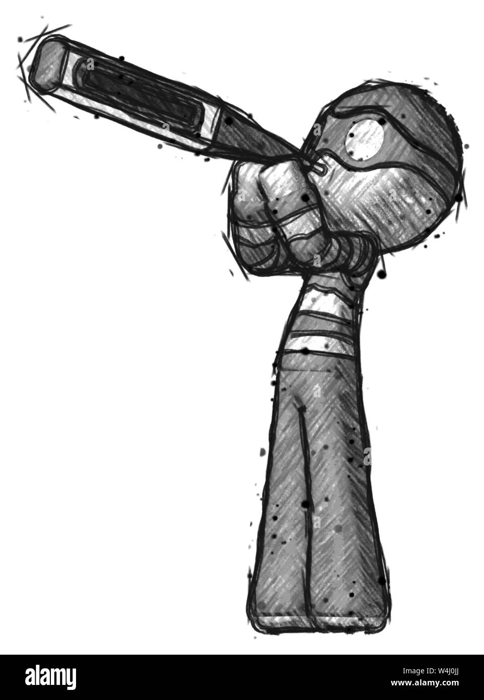 Temperature by mouth Black and White Stock Photos & Images - Alamy