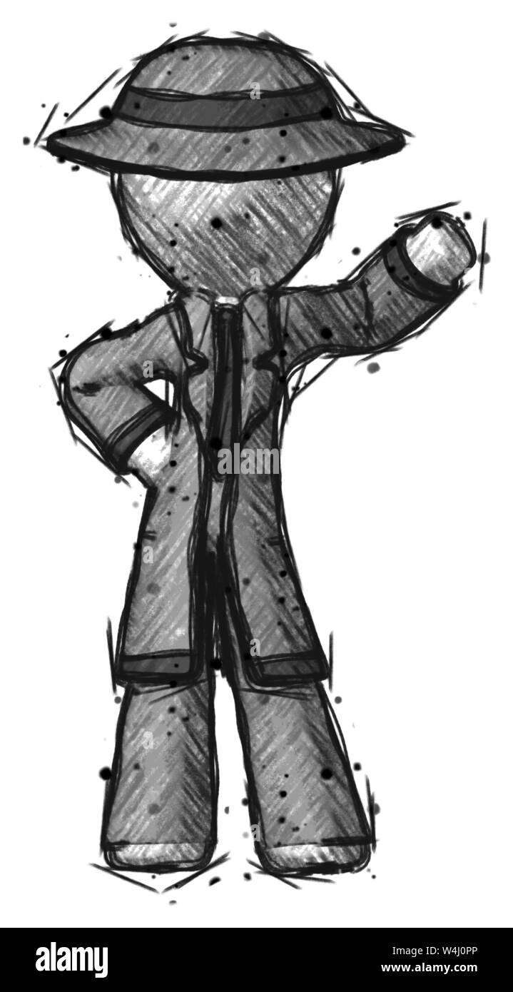 Waving left hand Cut Out Stock Images & Pictures - Alamy