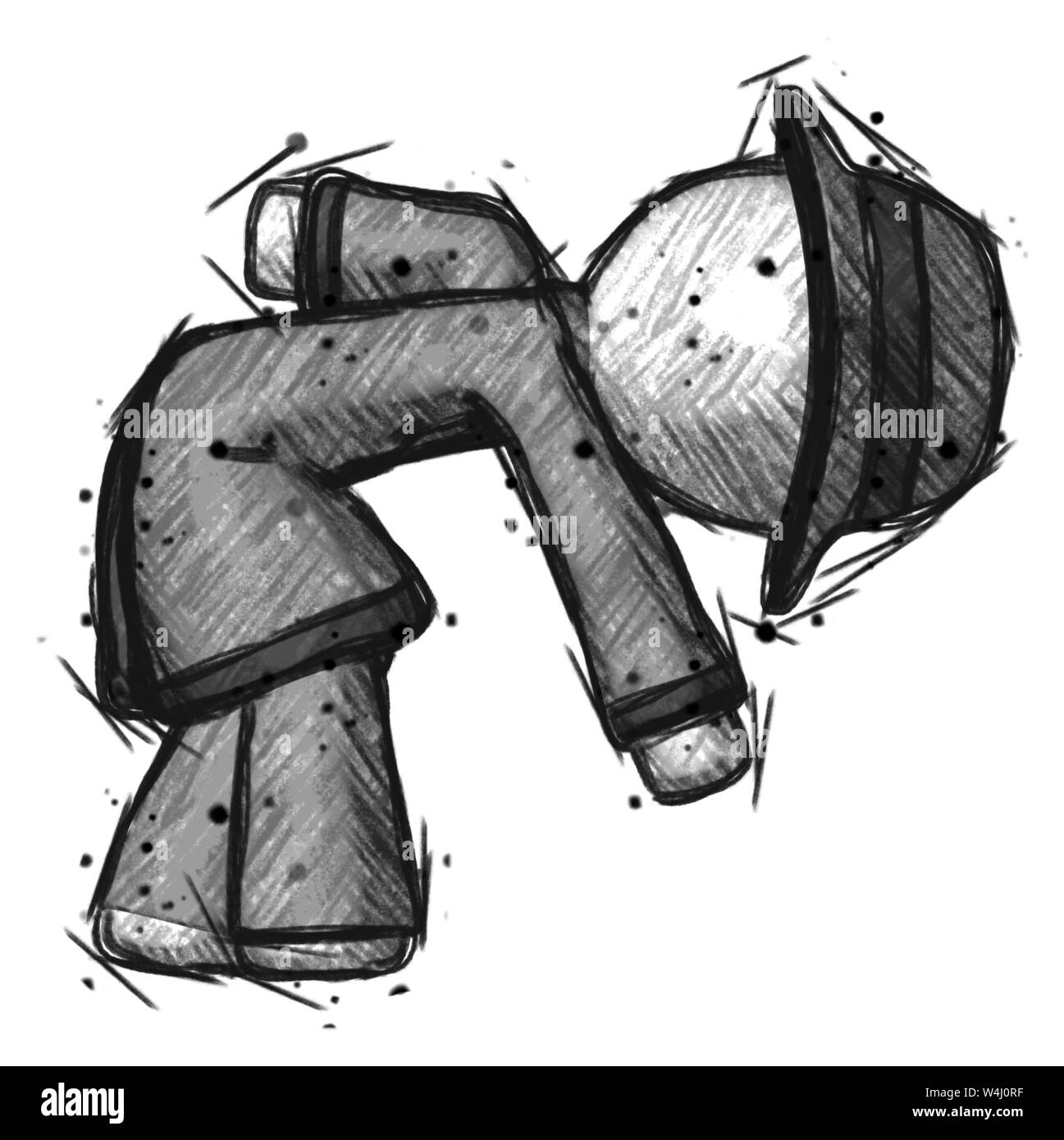 Man Picking Up Something