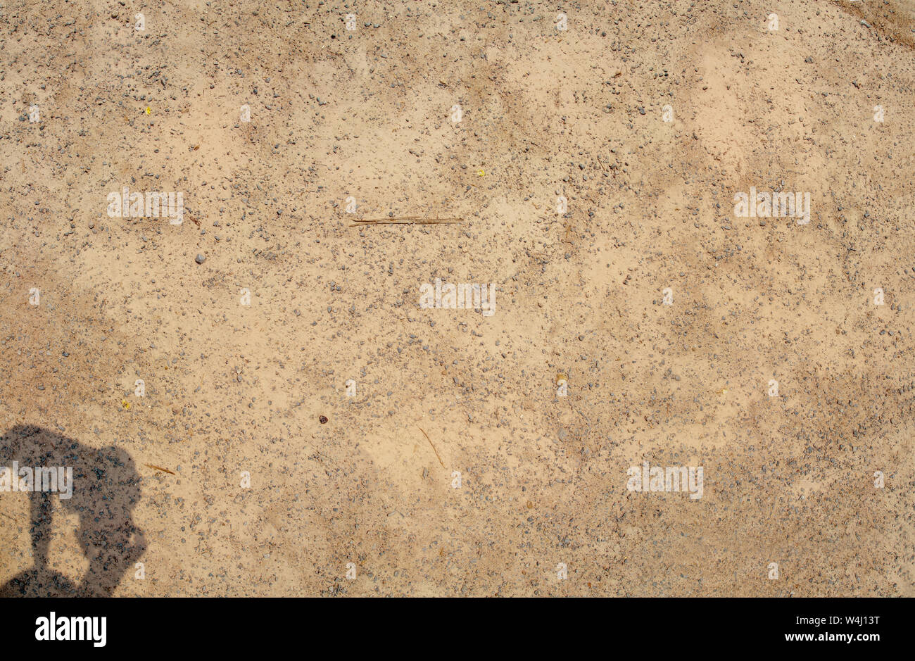 Texture of pebbles on ground in panorama view for background images ...