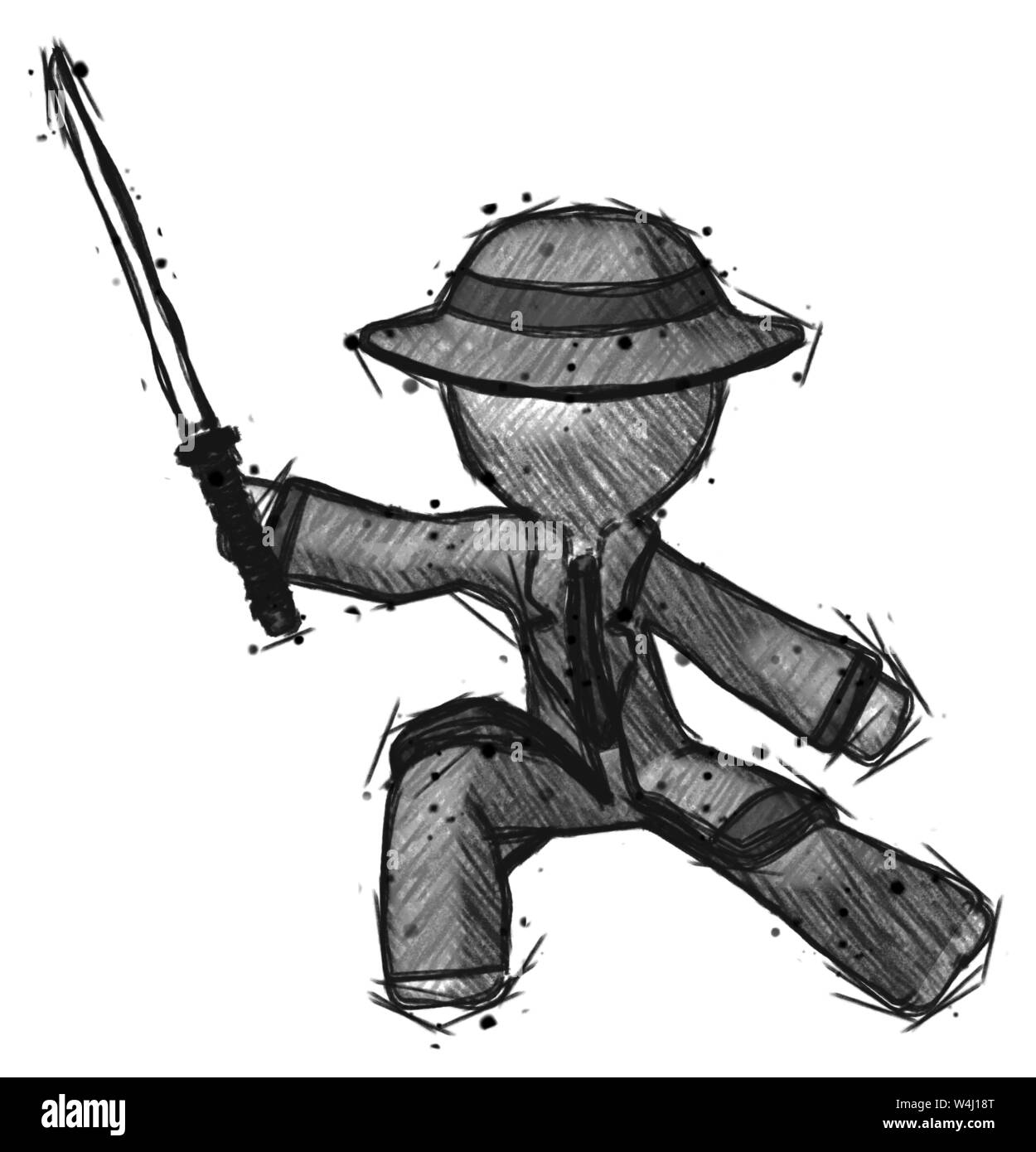 How To Draw A Ninja Sword