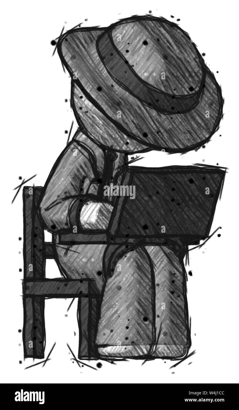 Keyboard while Black and White Stock Photos & Images - Alamy