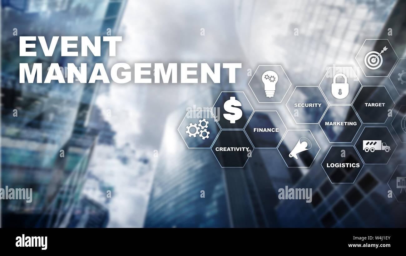 Event management Concept. Event management flowchart. Event management ...