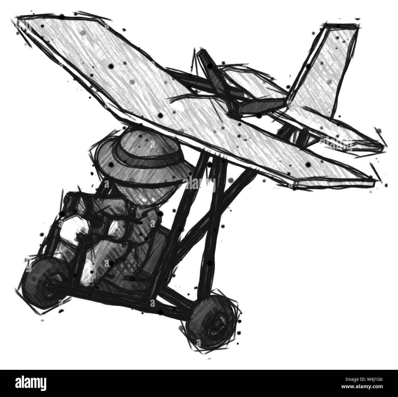 Airplane Drawing Top