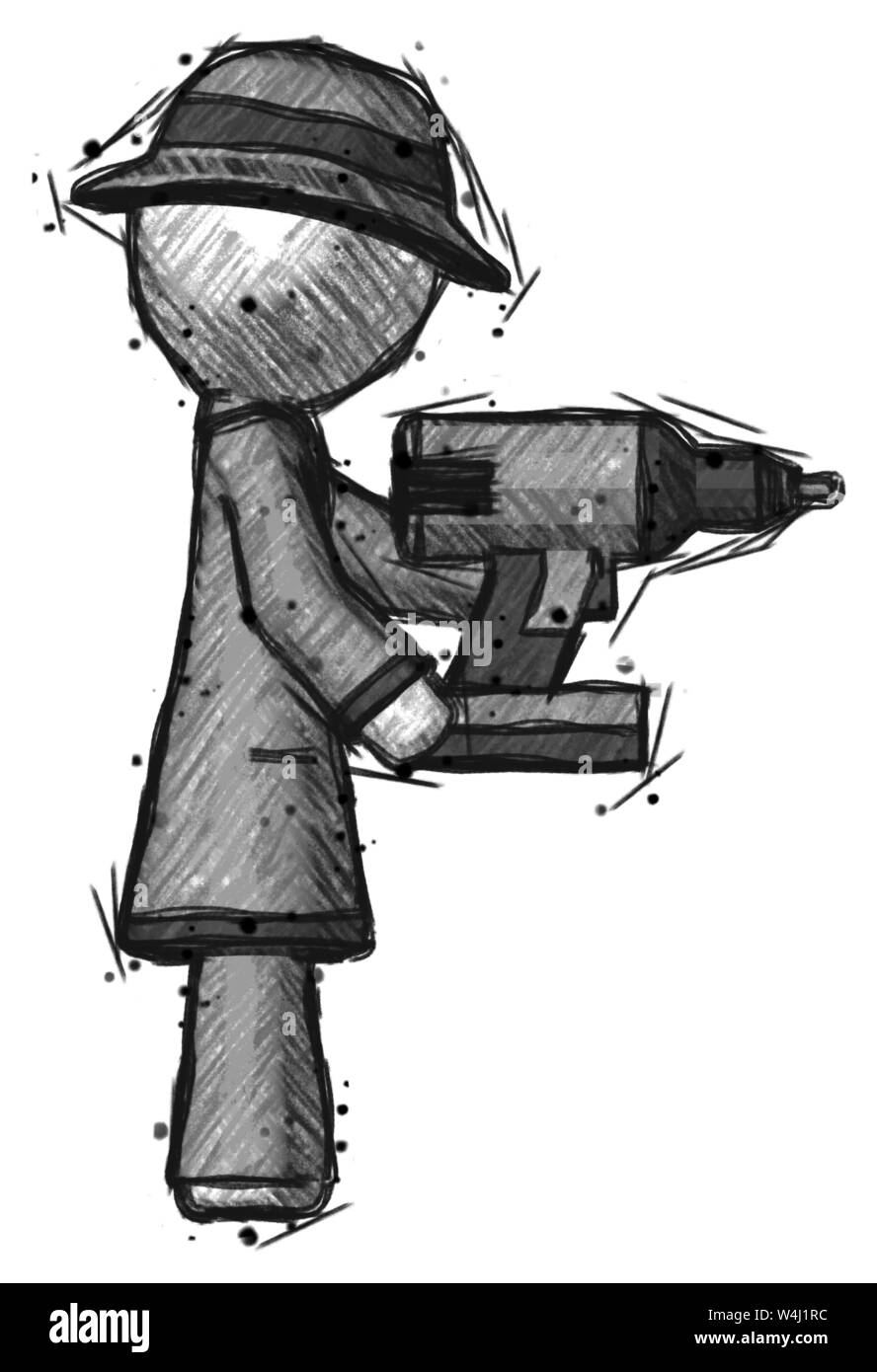 Detective Fix Character Sketch