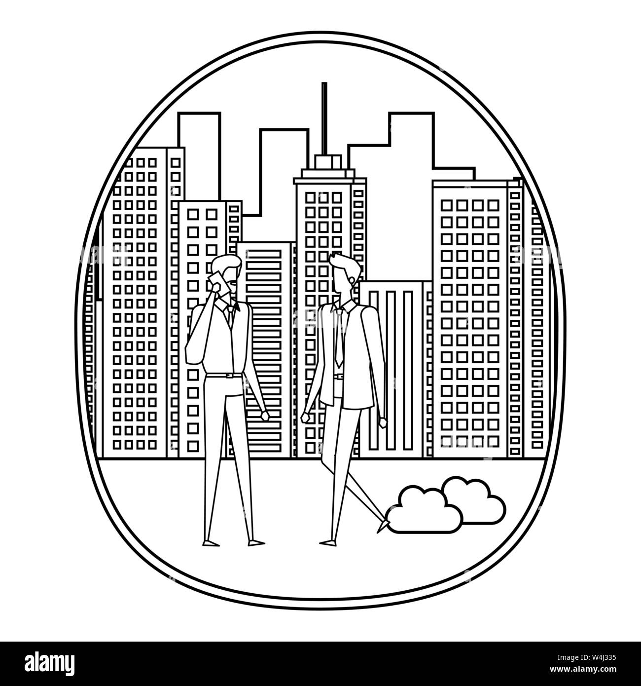 Group of elegant buildings Black and White Stock Photos & Images - Alamy