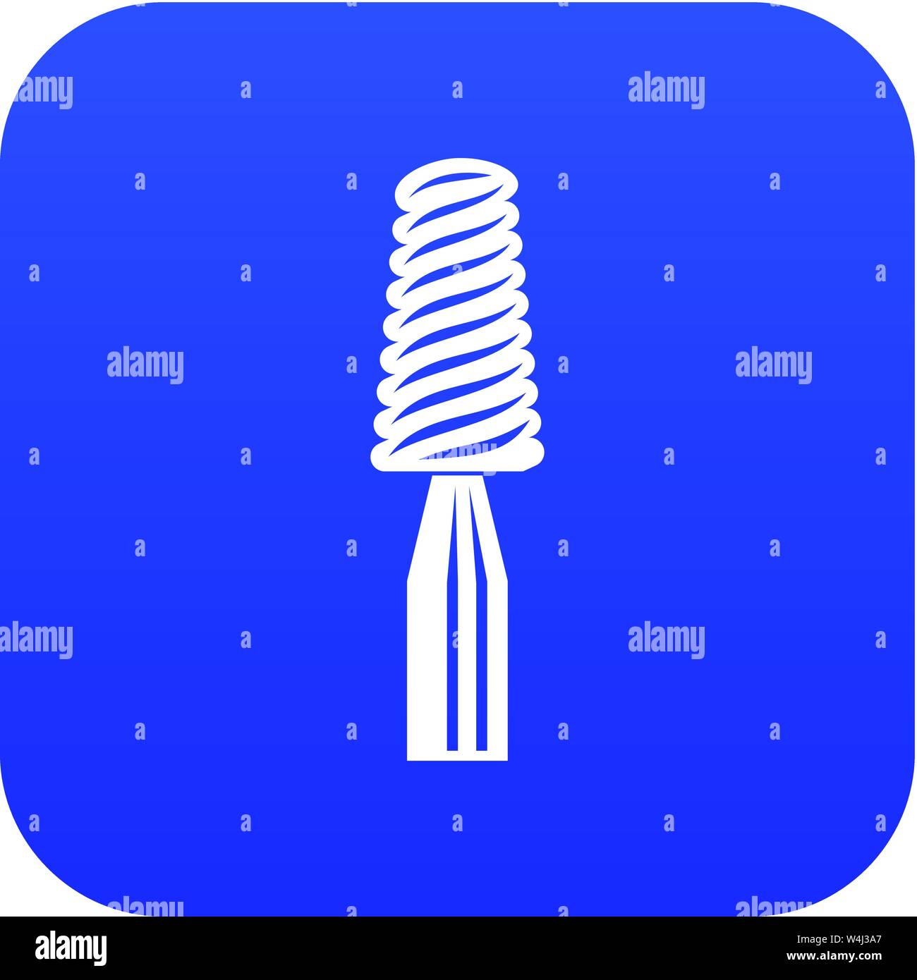 Tooth screw icon, simple black style Stock Vector Image & Art - Alamy
