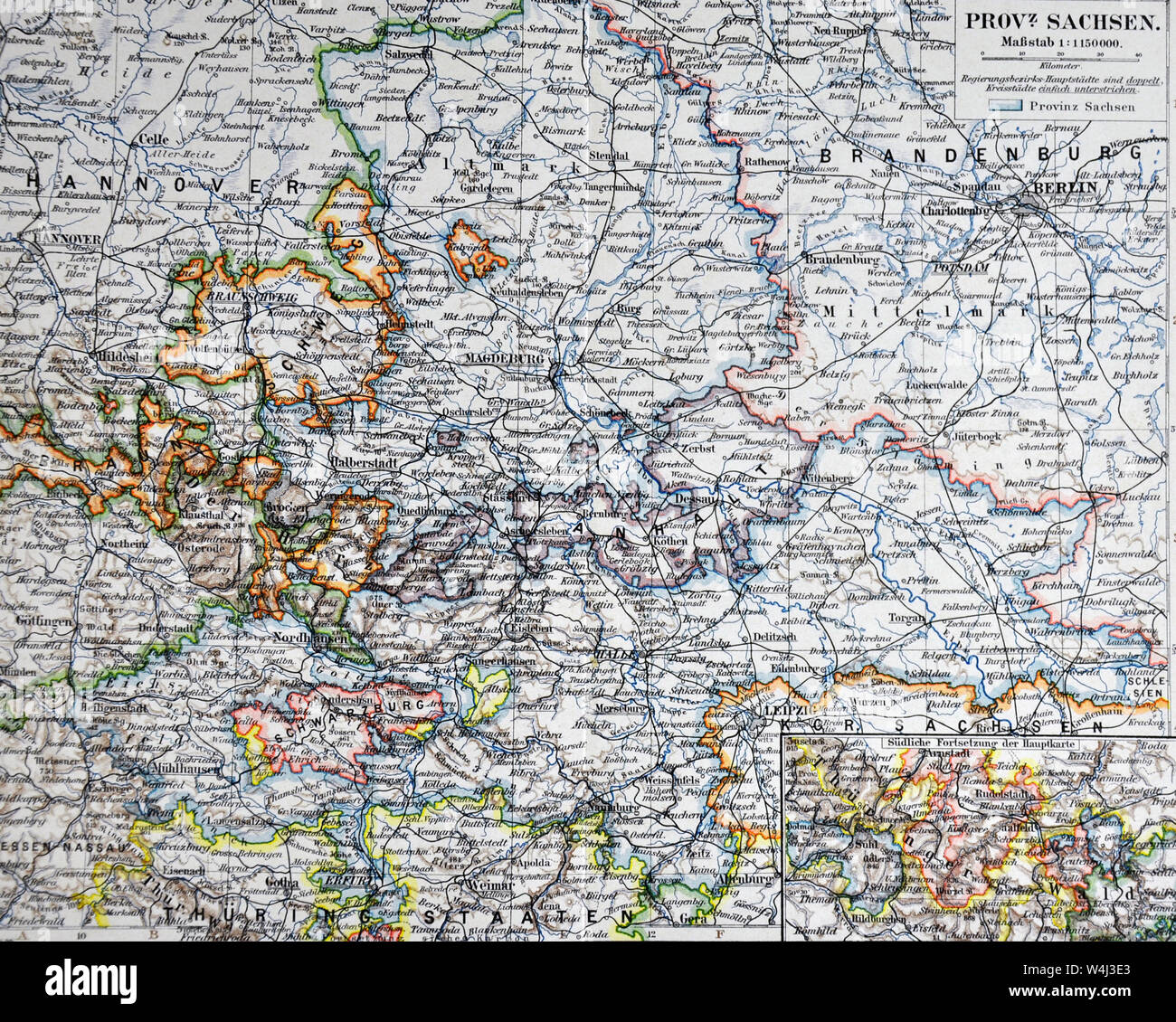 Europe political 1900 antique map hi-res stock photography and images ...