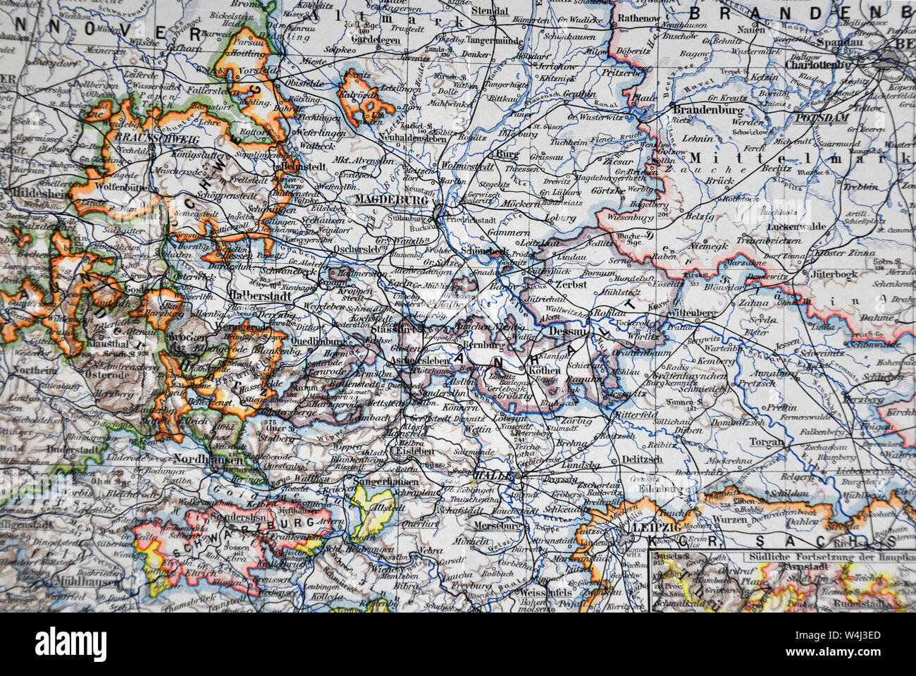 Vintage german history chart hi-res stock photography and images - Alamy