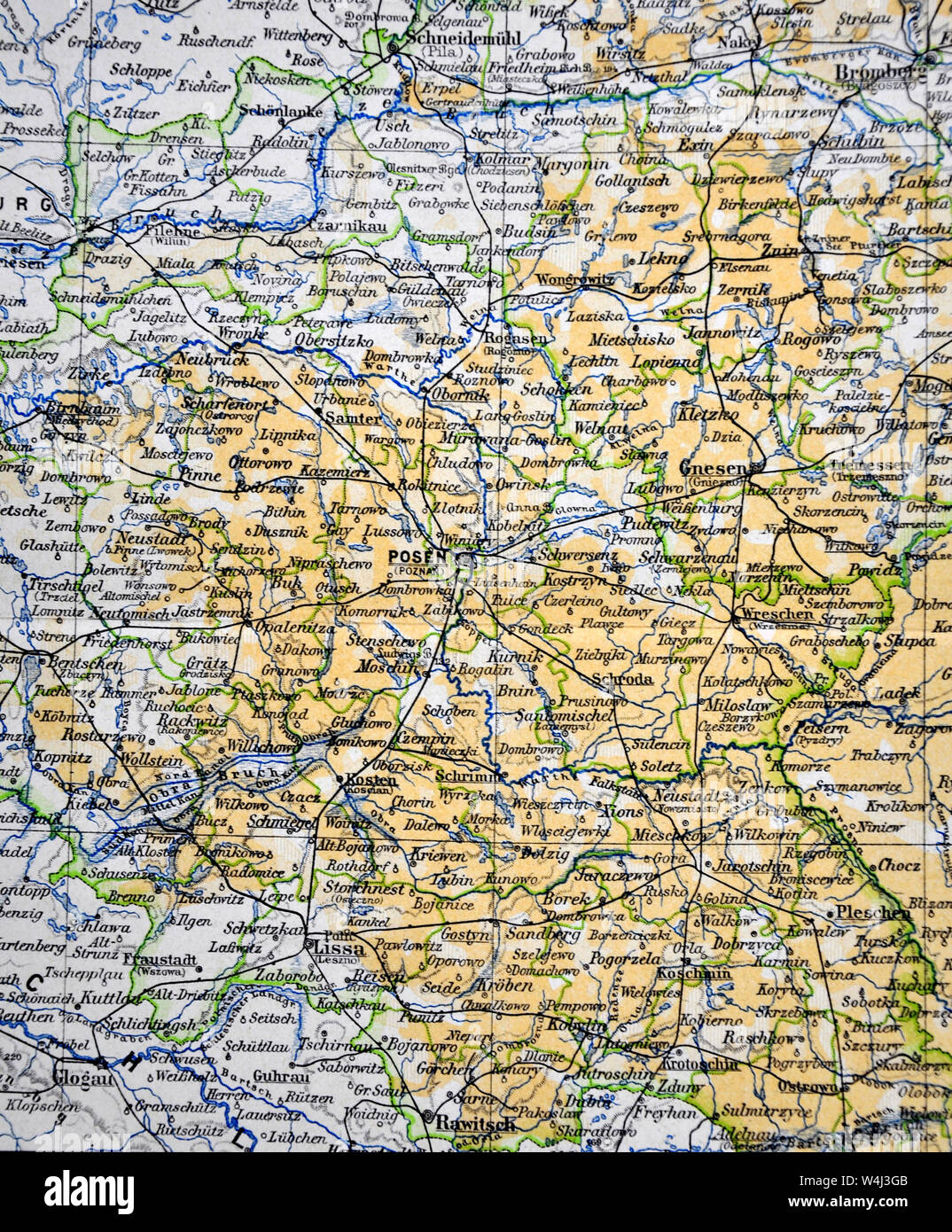 Vintage german history chart hi-res stock photography and images - Alamy