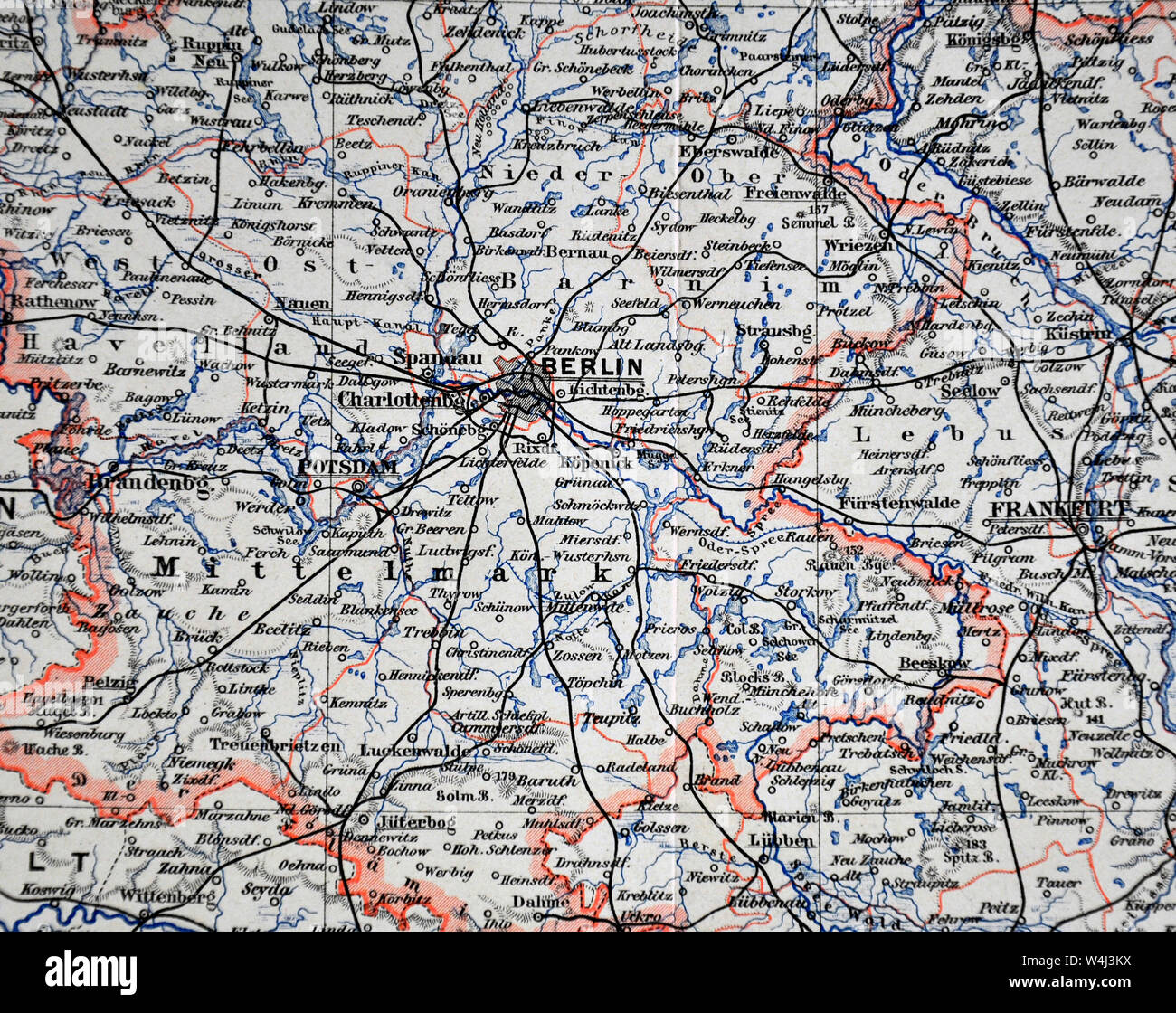 Vintage german history chart hi-res stock photography and images - Alamy