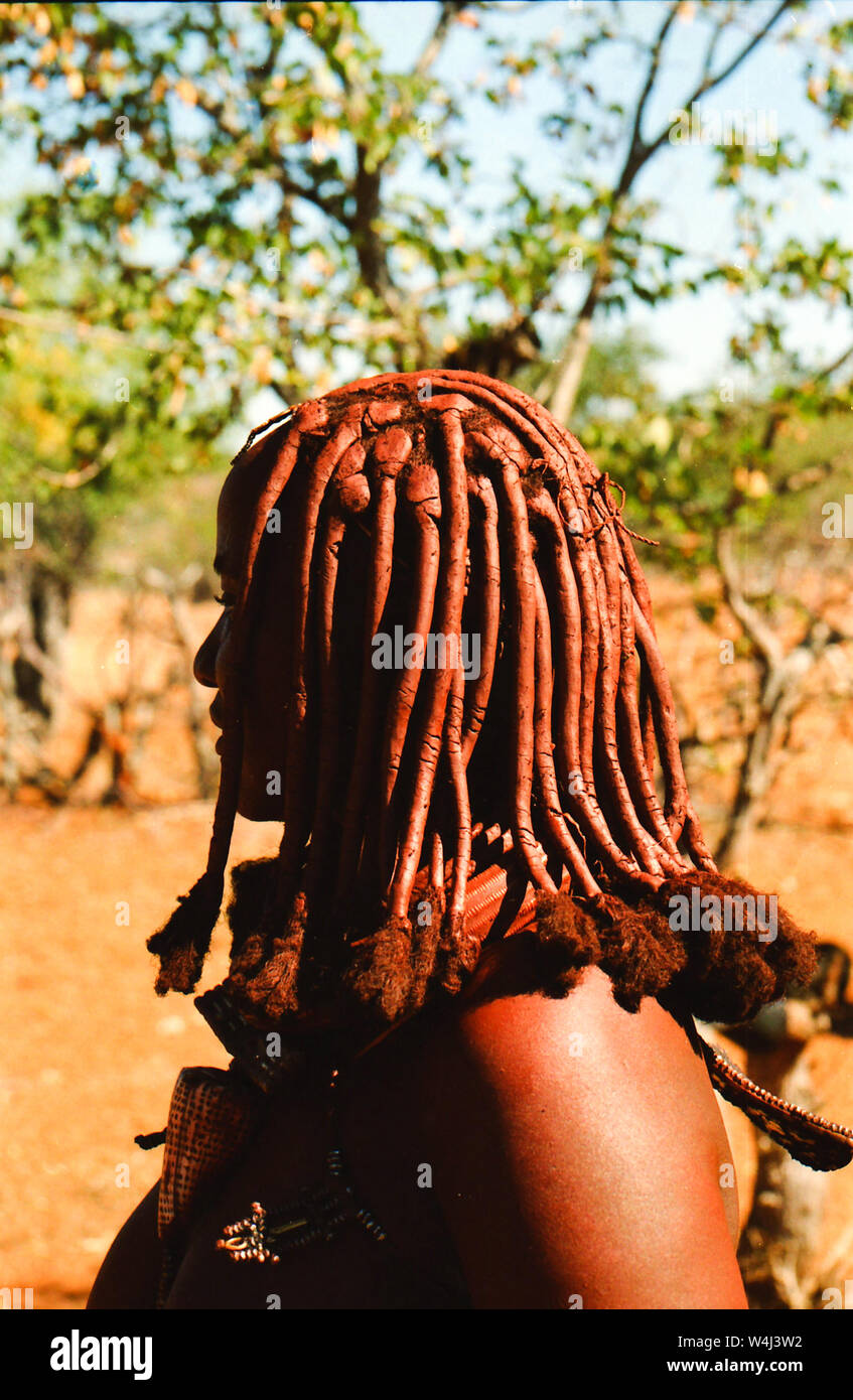 Africa namibia himba tribe village two hi-res stock photography and ...