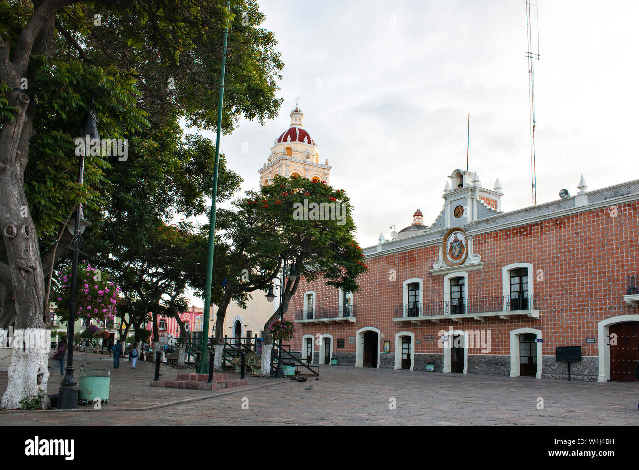 Downtown in Atlixco, Puebla, Mexico Stock Photo - Alamy
