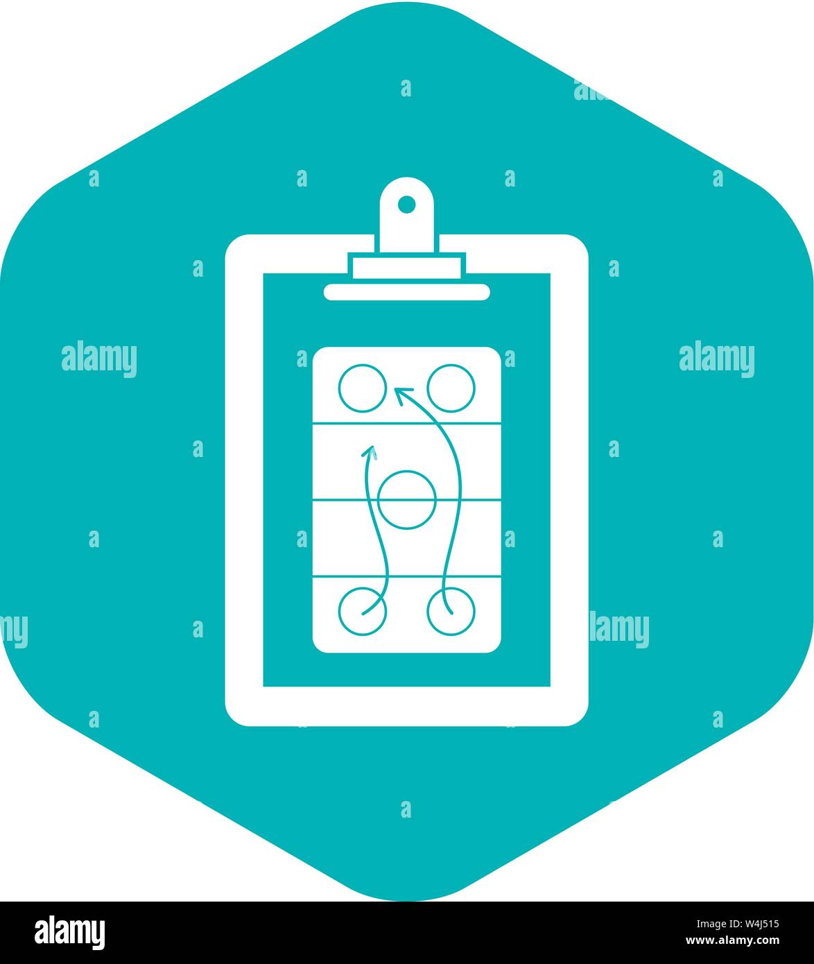 Ice hockey rink diagram Stock Vector Images - Alamy