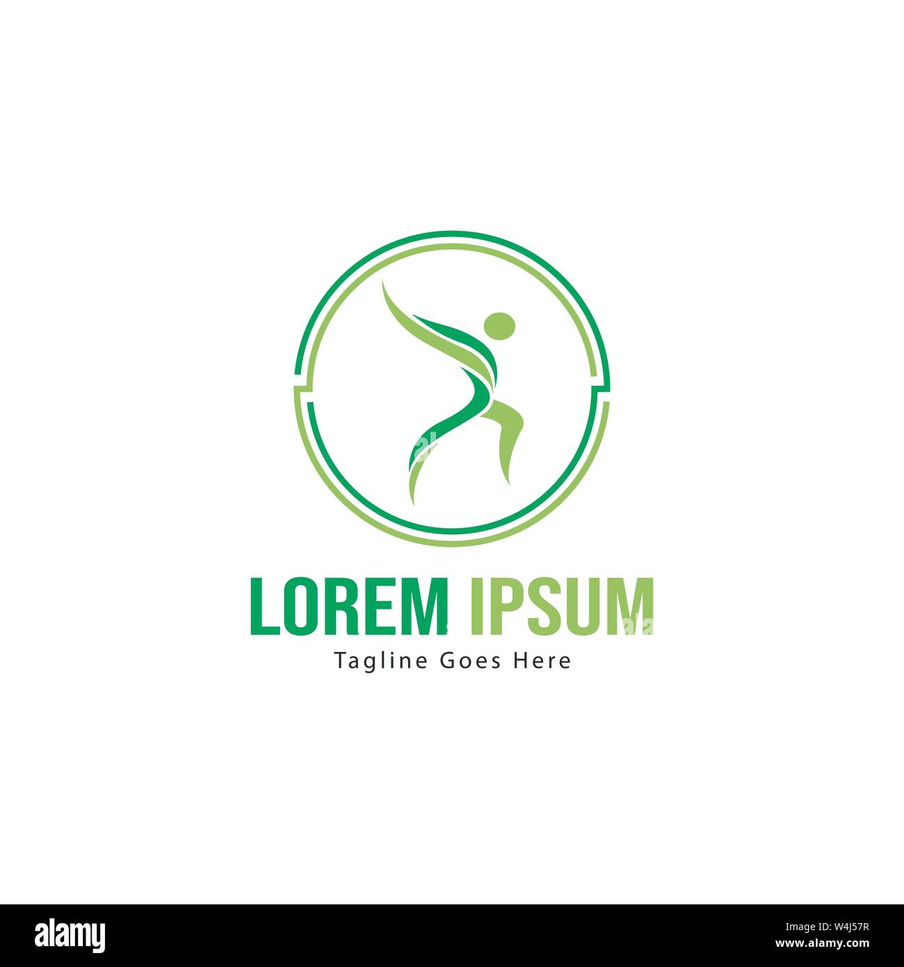 Athletic logo template design. Minimalist Athletic logo with modern ...