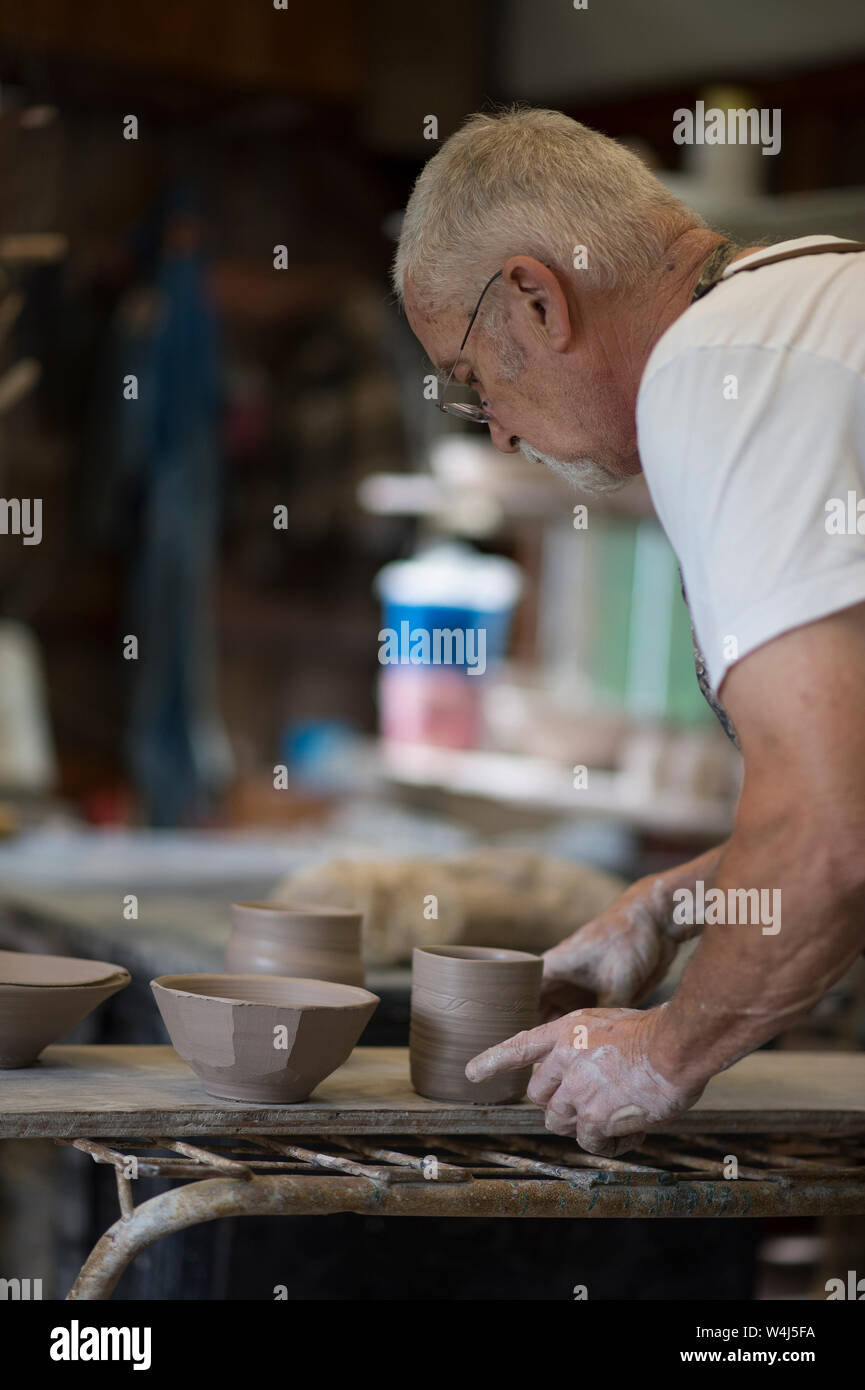 UNITED STATES - June 18, 2019: David Norton has been making fine ...