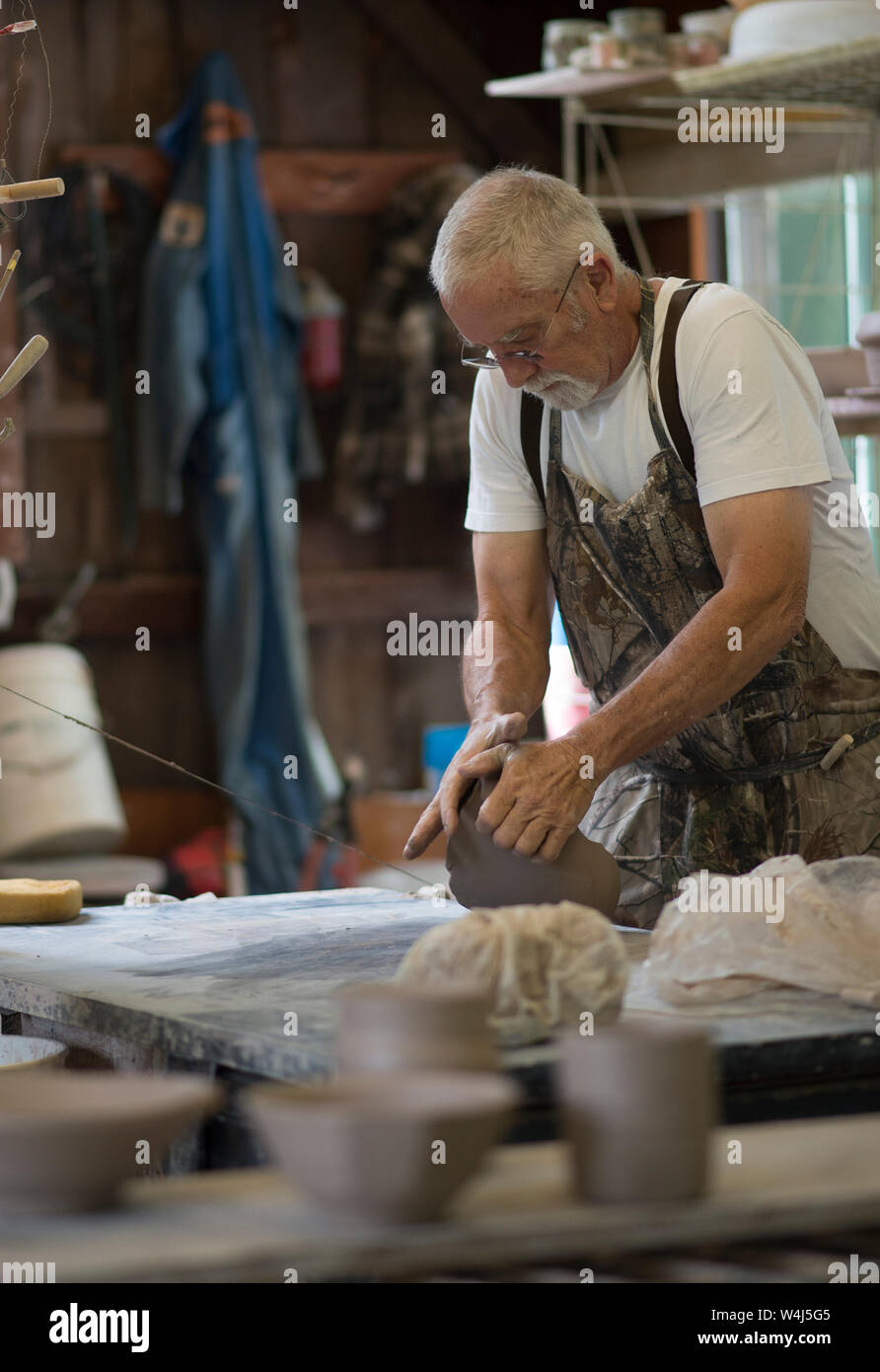 UNITED STATES - June 18, 2019: David Norton has been making fine ...