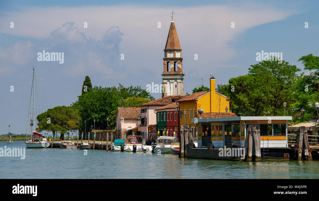 Mazzorbo Island in Venice, Italy Stock Photo - Alamy