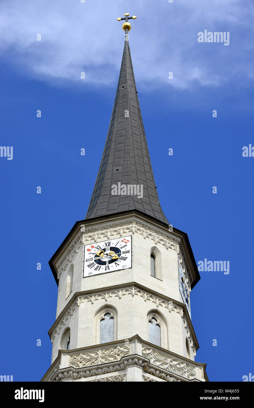 St. Michael's Church, Michaelerkirche, Vienna, Wien, Austria, Europe ...