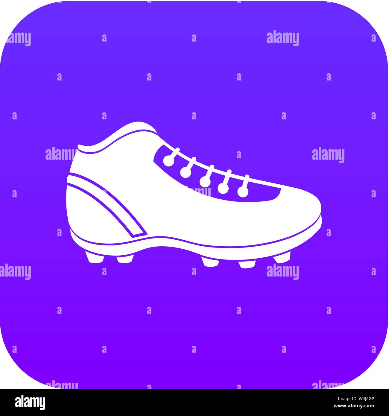 Baseball cleat icon digital purple Stock Vector Image & Art - Alamy