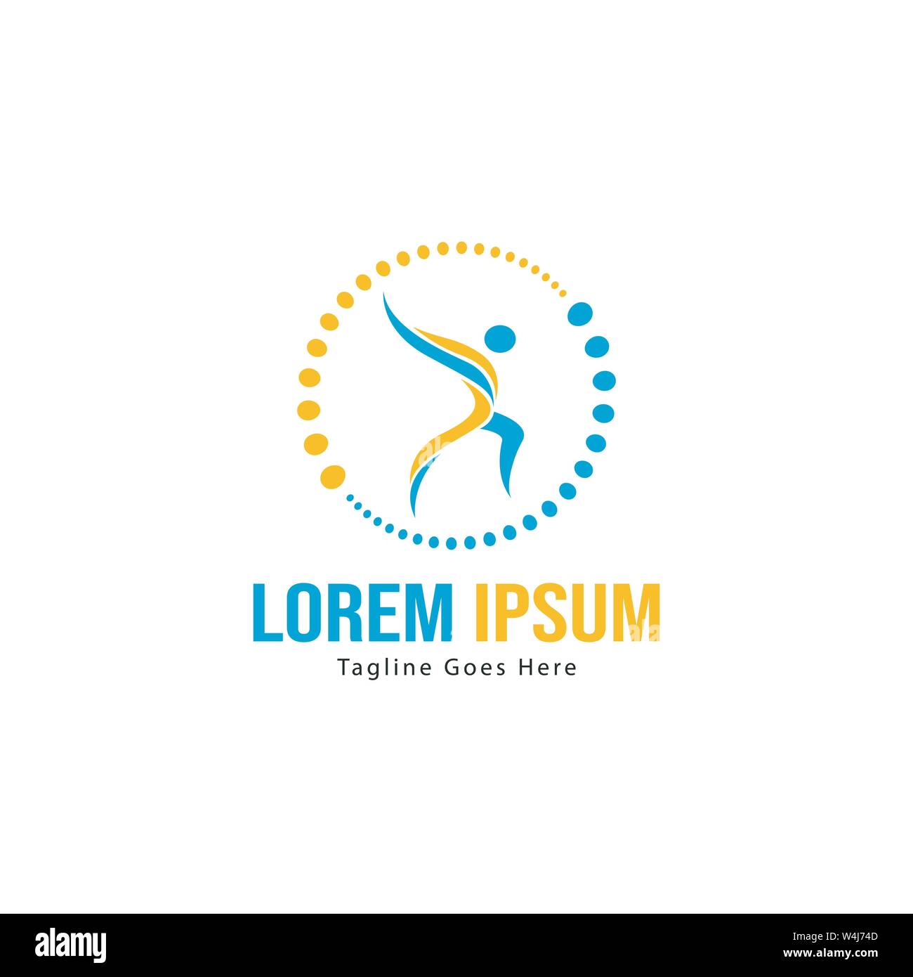 Athletic logo template design. Minimalist Athletic logo with modern ...