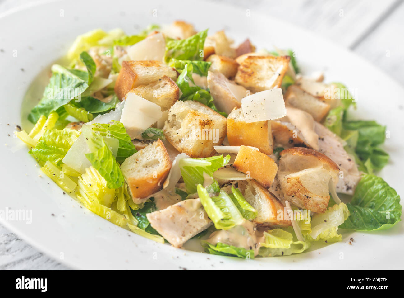 American classic caesar salad hi-res stock photography and images - Alamy