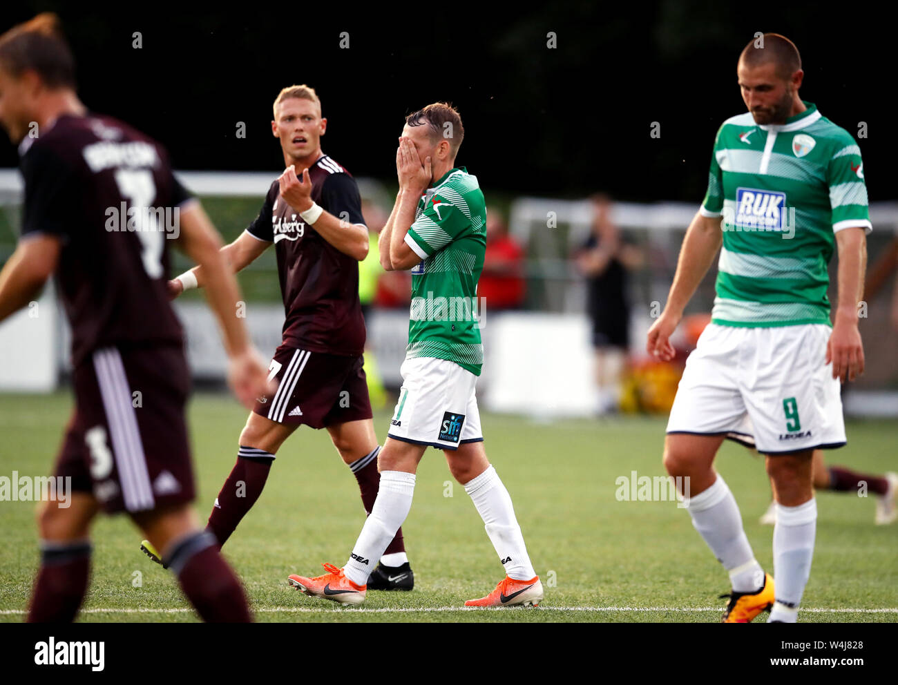First leg match at park hall stadium hi-res stock photography and ...