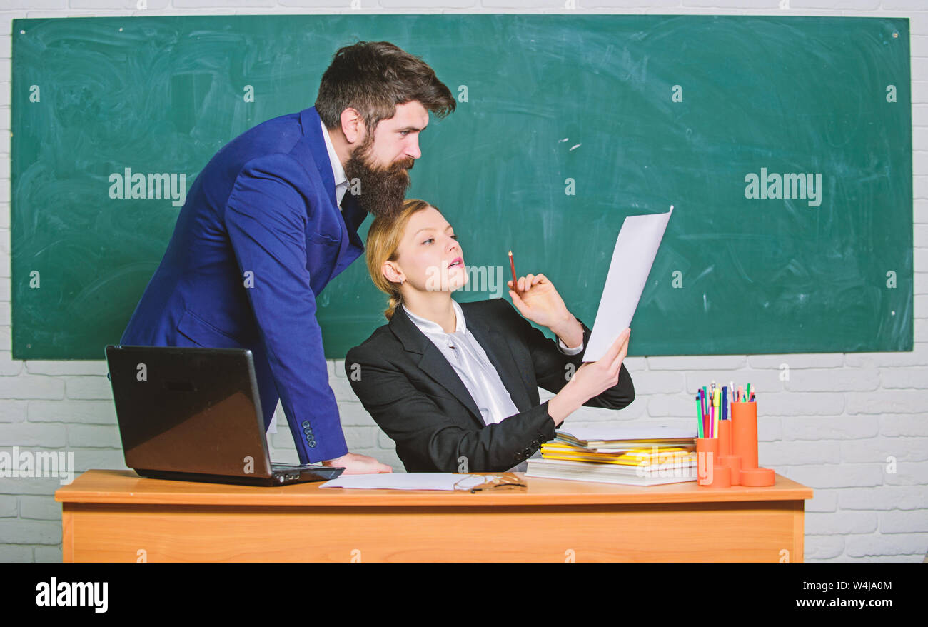 Consult with colleague. Help me with documents. Teacher and supervisor ...