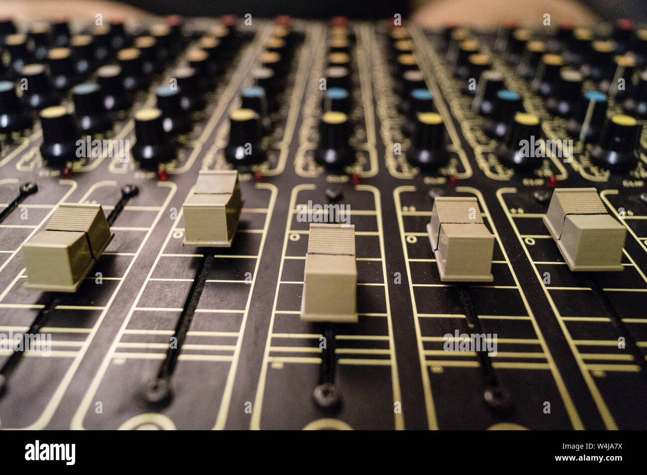 mixing tool for a Sound engineer in a professional recording studio ...