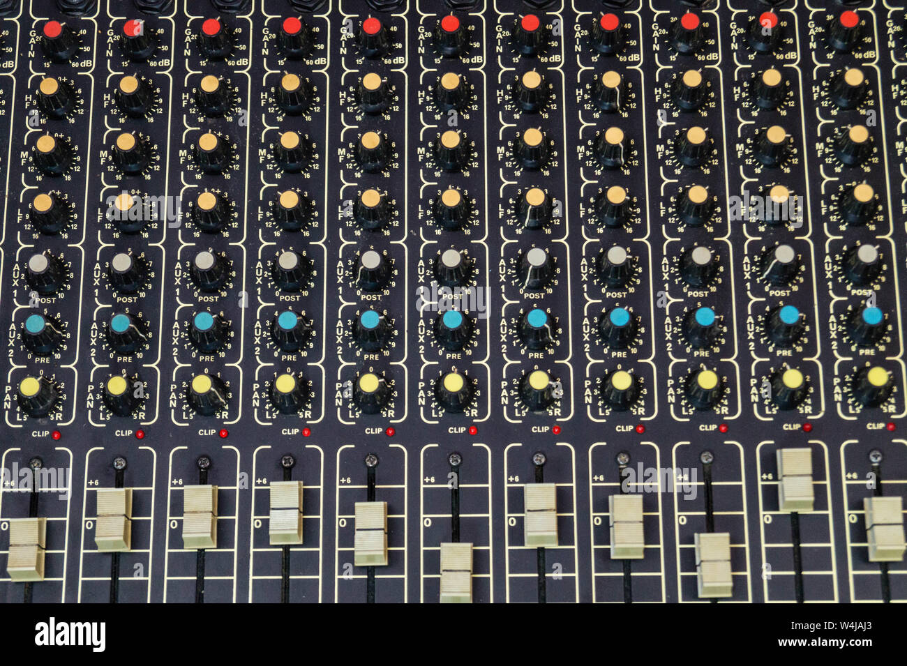 mixing tool for a Sound engineer in a professional recording studio ...