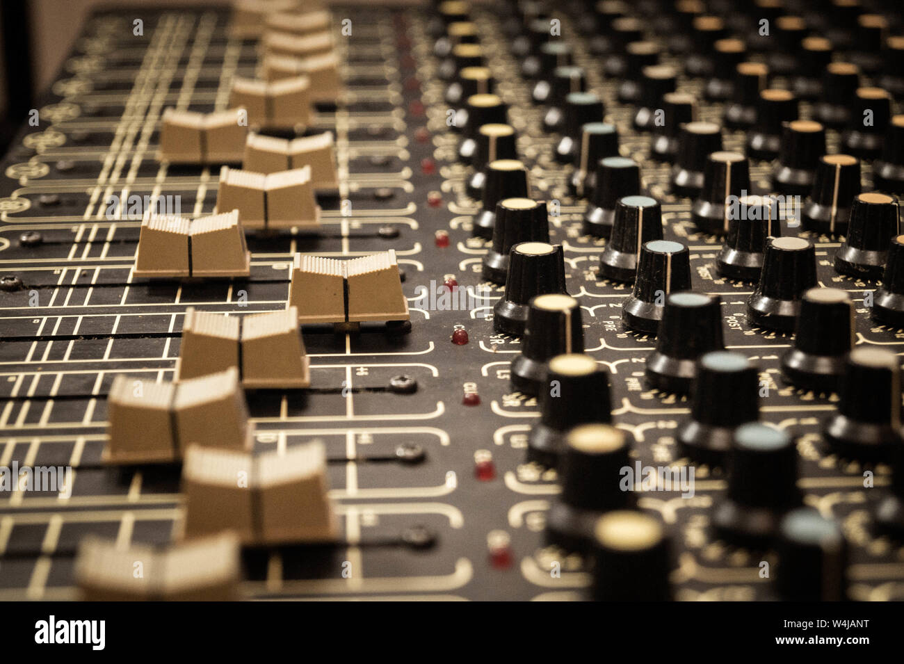 mixing tool for a Sound engineer in a professional recording studio ...