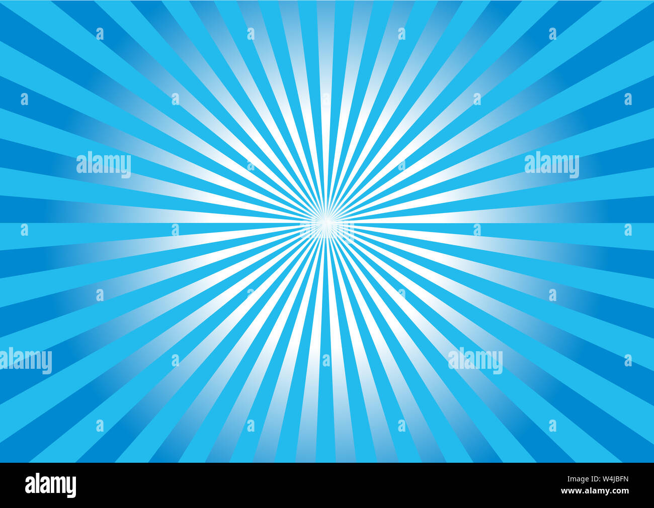 Blue Radial Gradient Background
