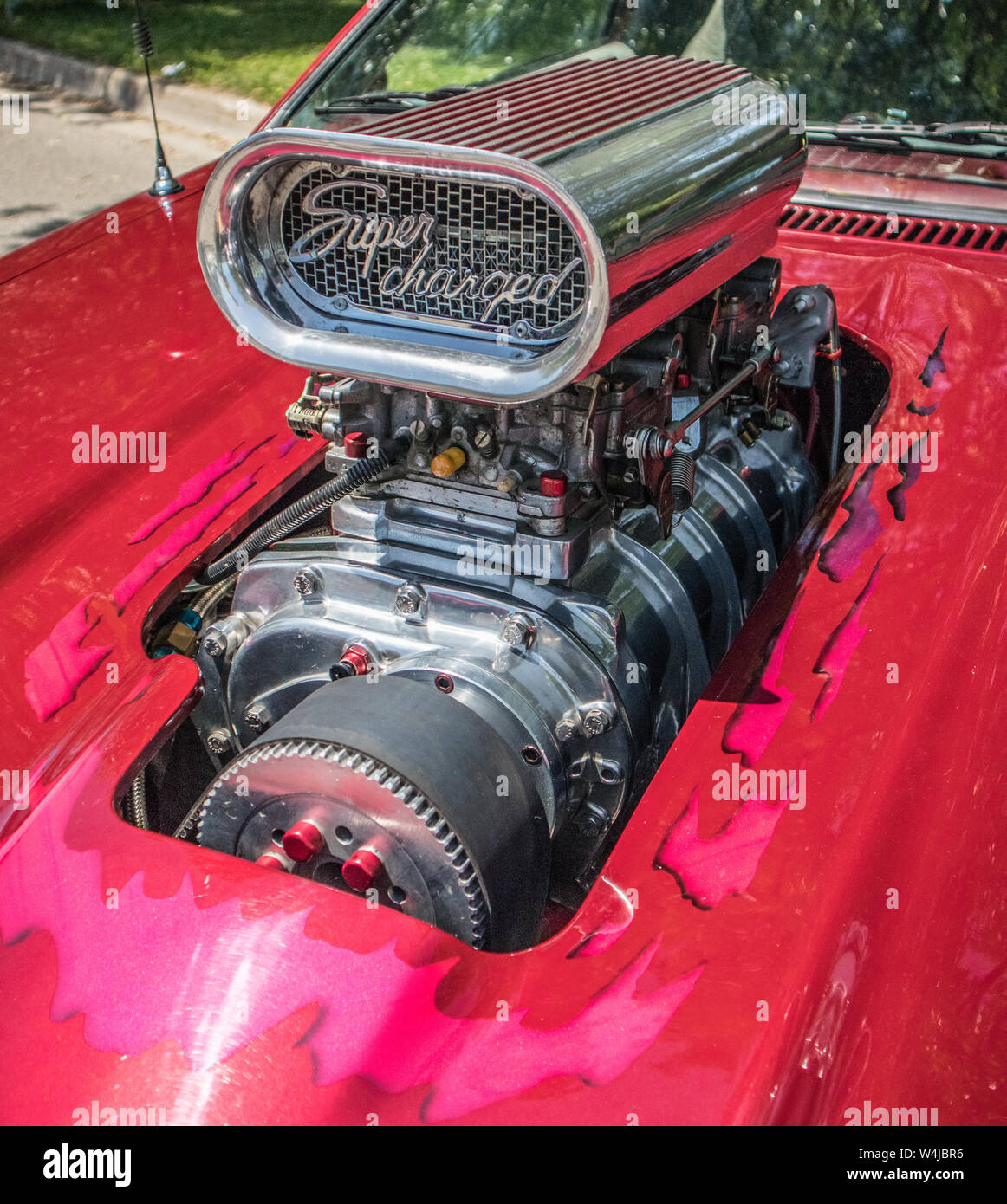 Dragster engine hi-res stock photography and images - Alamy