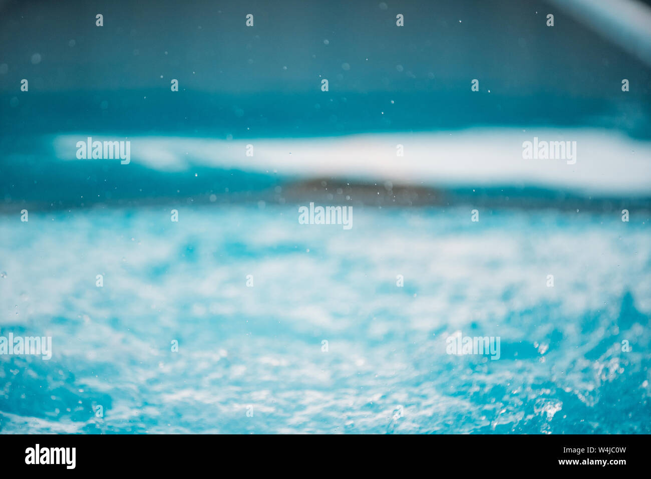 Pool water blurred. background Stock Photo - Alamy