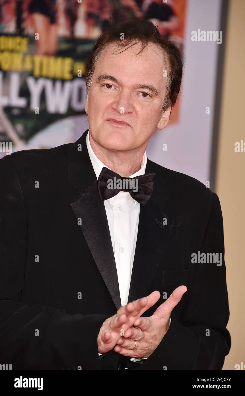HOLLYWOOD, CA - JULY 22: Quentin Tarantino attends the Sony Pictures ...