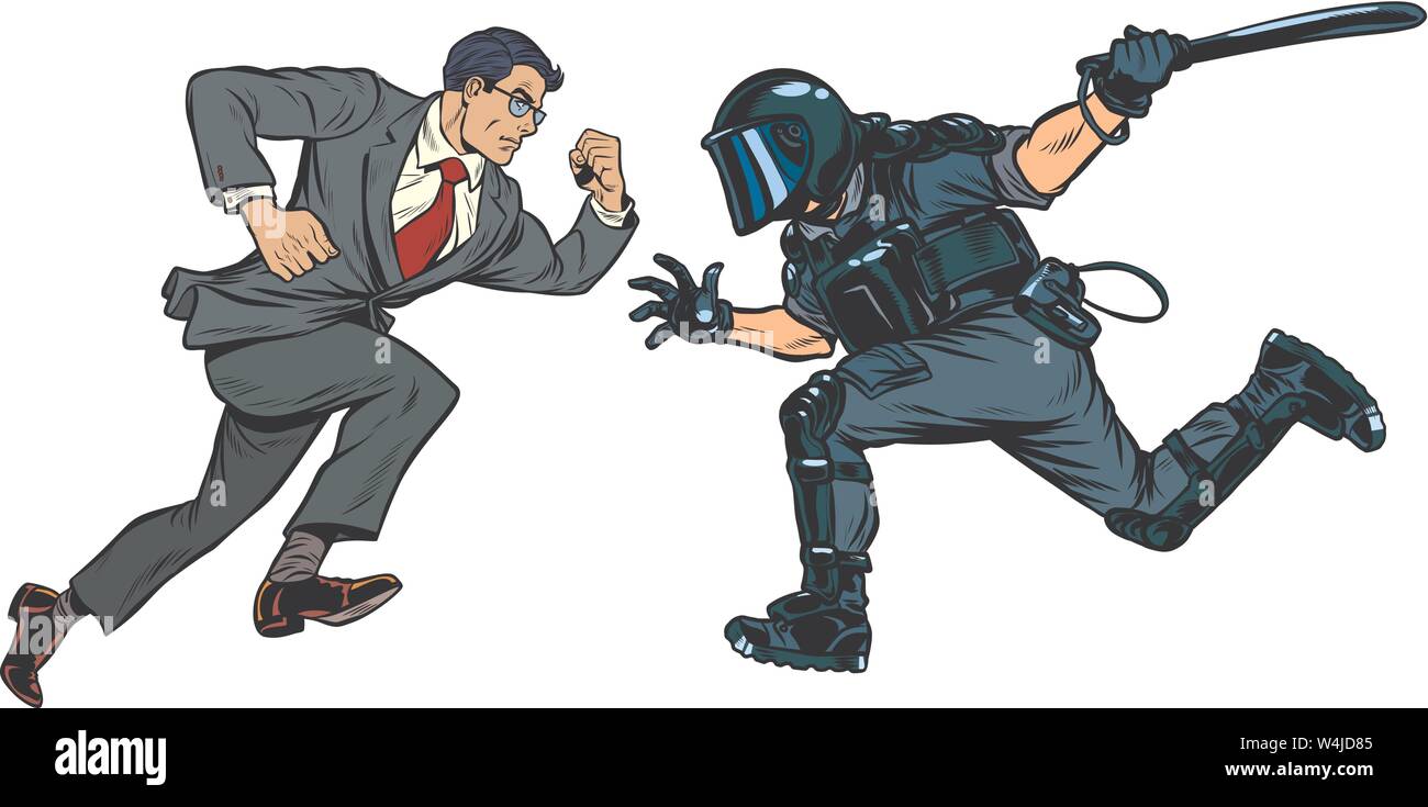 Police Stock Vector Images - Alamy