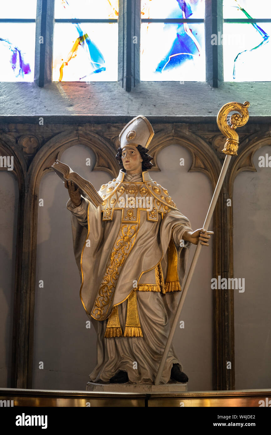 Interior of St. Paul's Cathedral, Liege, Belgium Stock Photo - Alamy