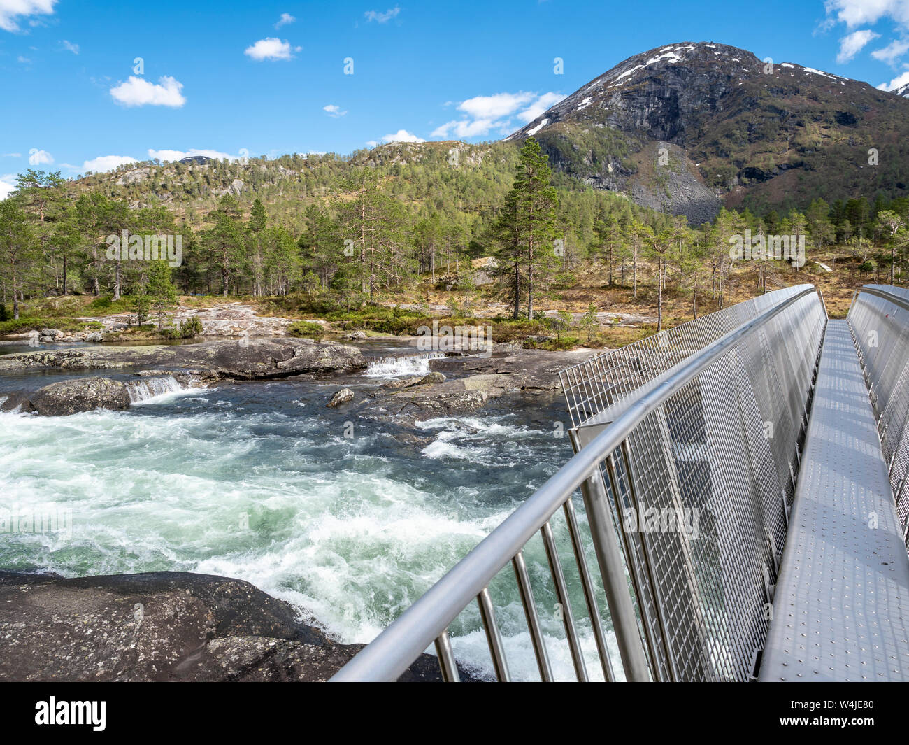Norwegian waterfall hi-res stock photography and images - Alamy